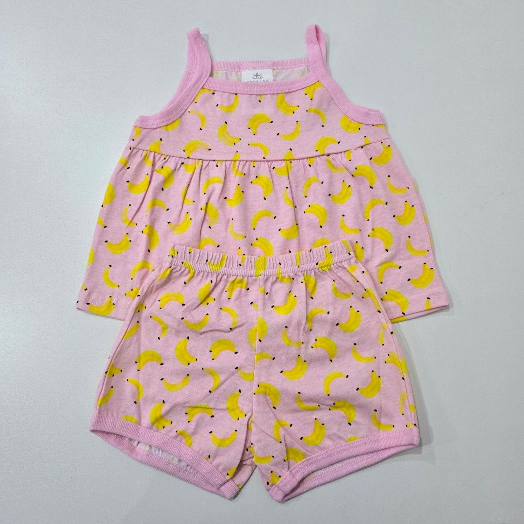 Singlet set for baby girl 6m to 36m 100% cotton, Babies & Kids, Babies ...