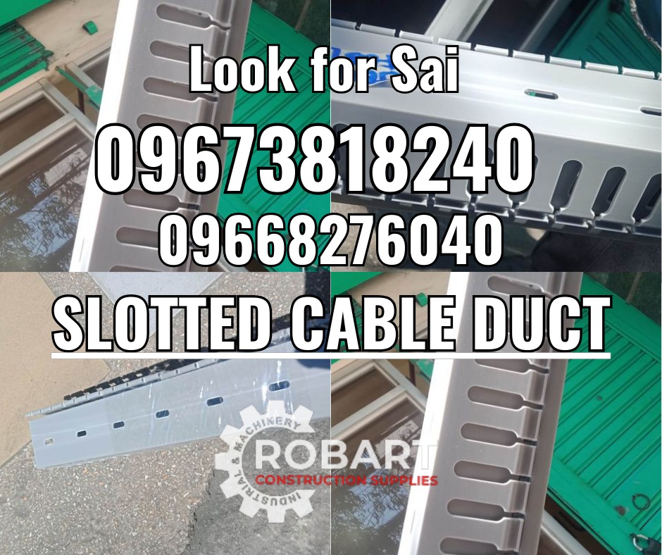 Slotted Cable Duct, Commercial & Industrial, Construction Tools ...
