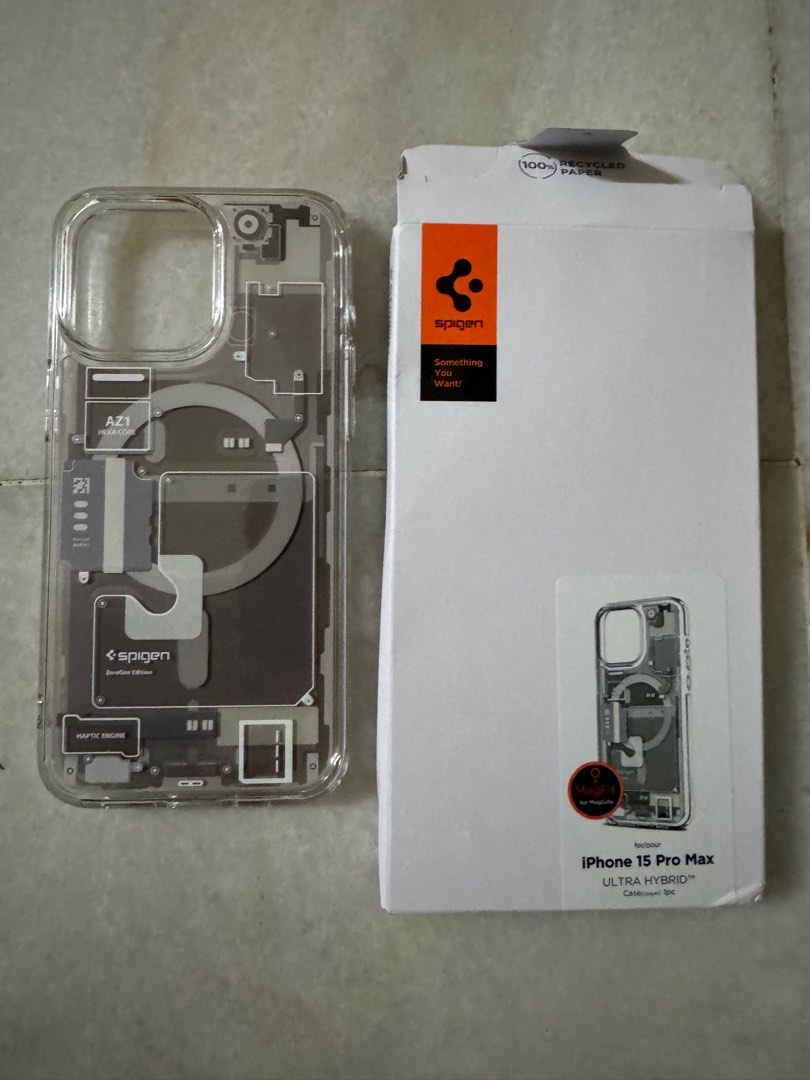 Spigen zero one case for 15 pro max, Mobile Phones & Gadgets, Mobile ...