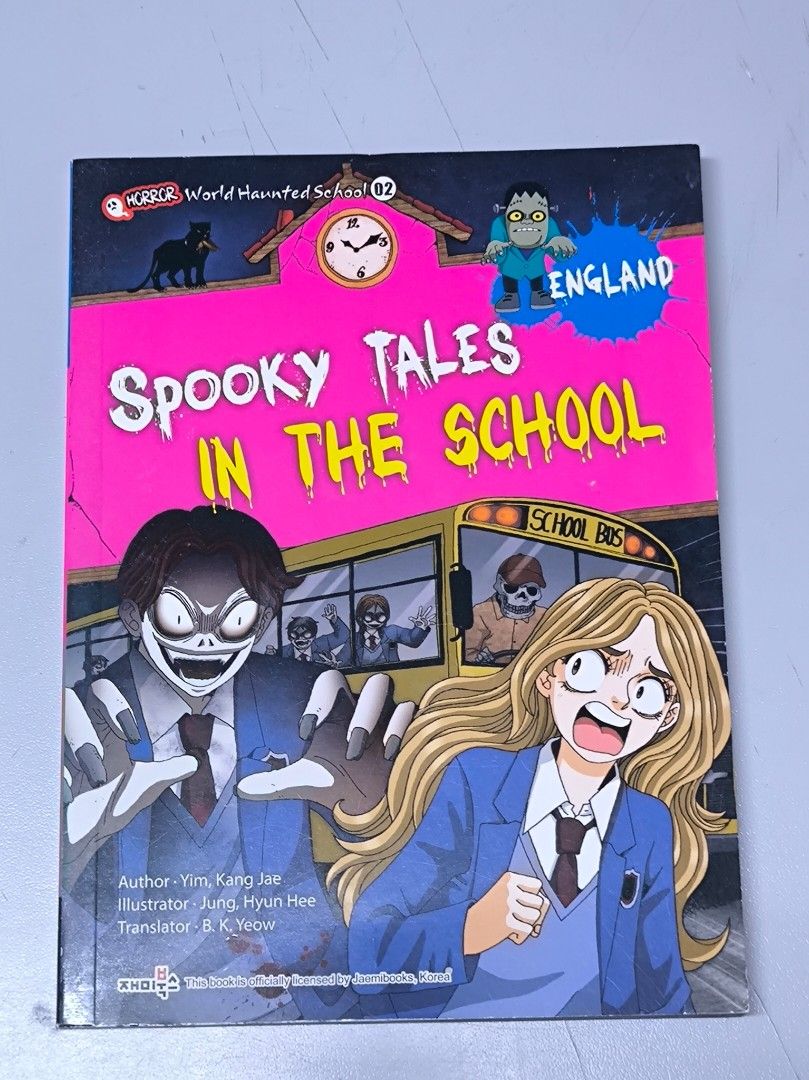 Spooky Tales In The School ( England Edition ), Hobbies & Toys, Books ...