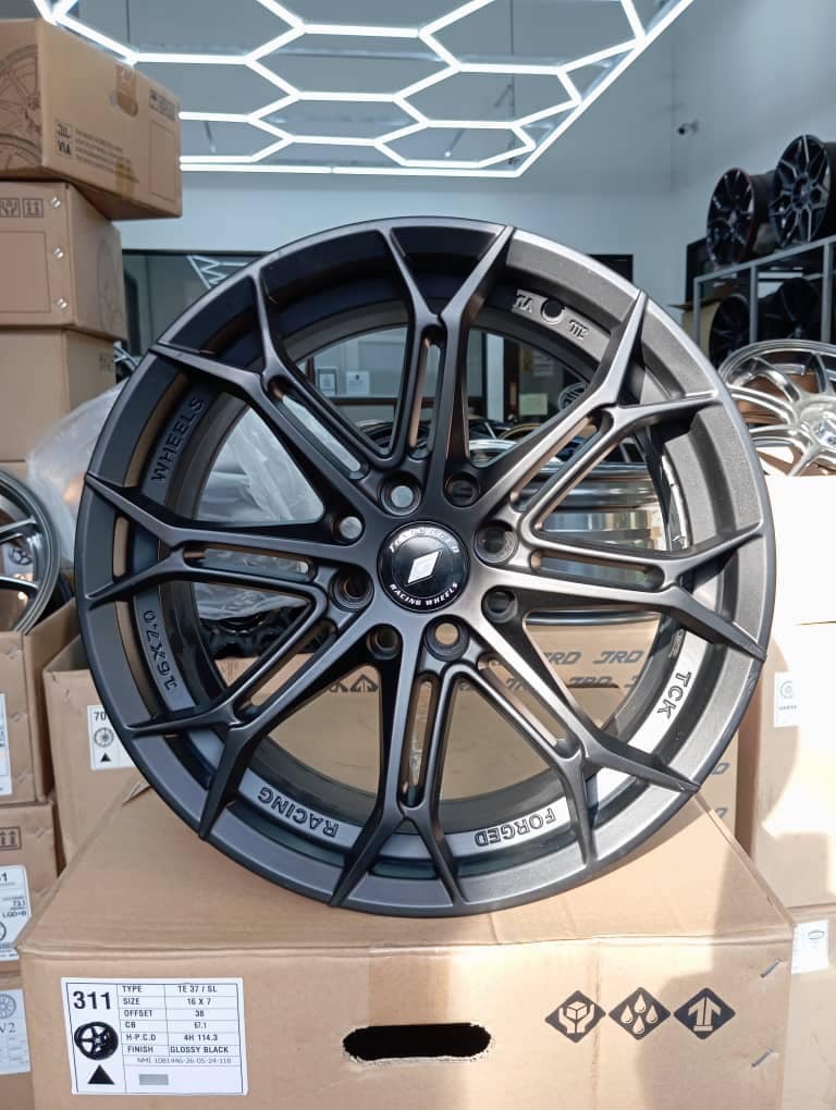 SPORT Rim FORGED 16" MYVI VIOS CITY JAZZ YARIS SAGA IRIZ PERSONA LIVINA ...