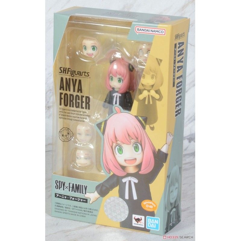 [Spy X Family] S.H.Figuarts Anya Forger, Hobbies & Toys, Toys & Games on Carousell