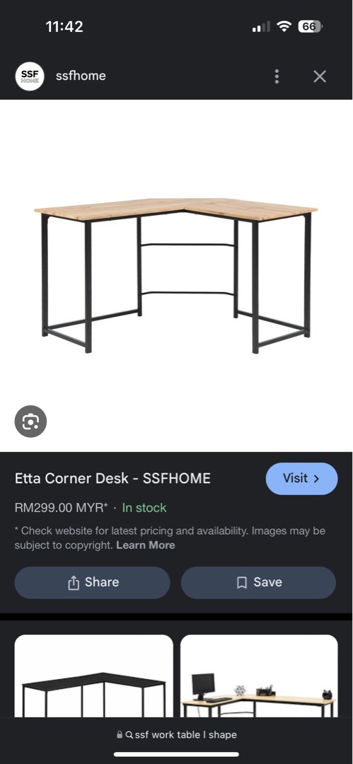 SSF WORKING TABLE, Furniture & Home Living, Furniture, Tables & Sets on ...