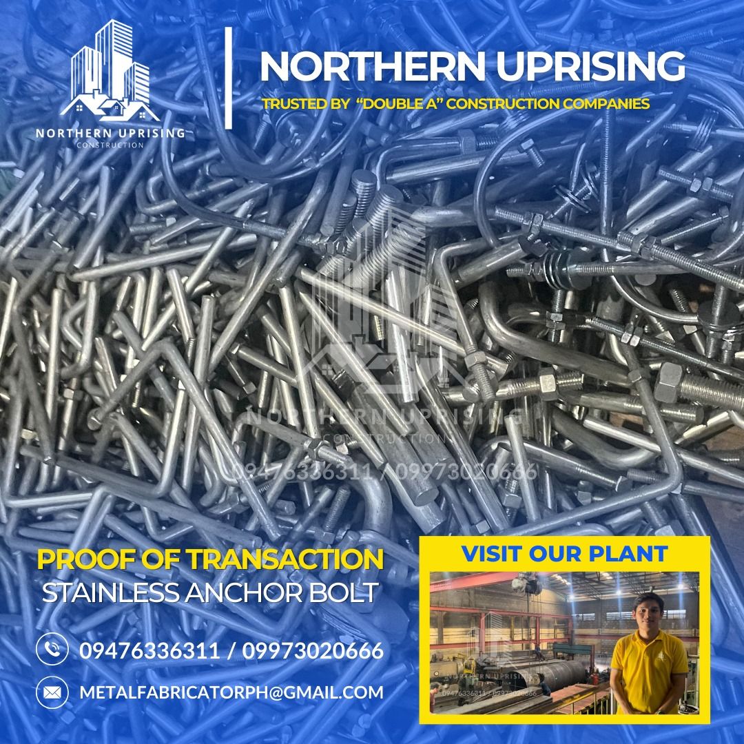 Stainless316 Anchor Bolt | Chemical | Northern Uprising | Round Bar ...