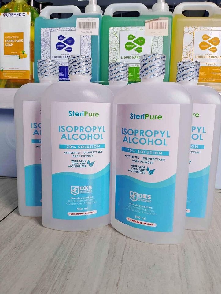 STERIPURE ISOPROPYL ALCOHOL 500 ML, Health & Nutrition, Medical ...