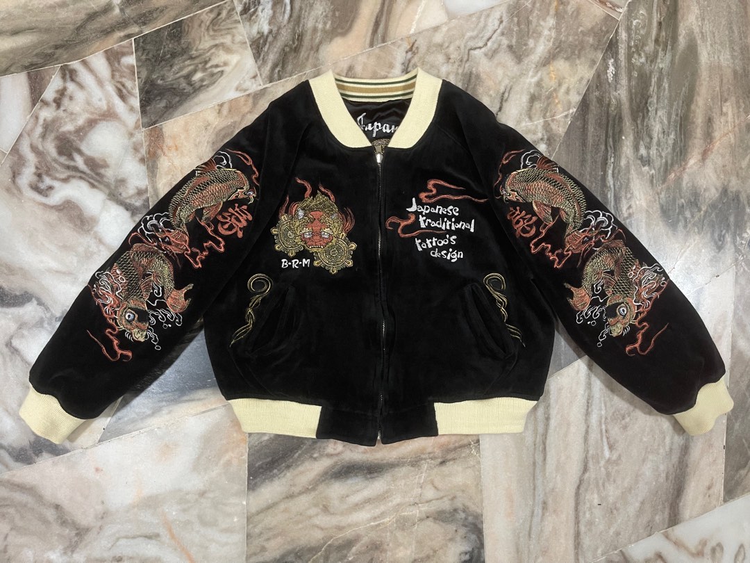 Sukajan Jacket, Men's Fashion, Coats, Jackets and Outerwear on Carousell