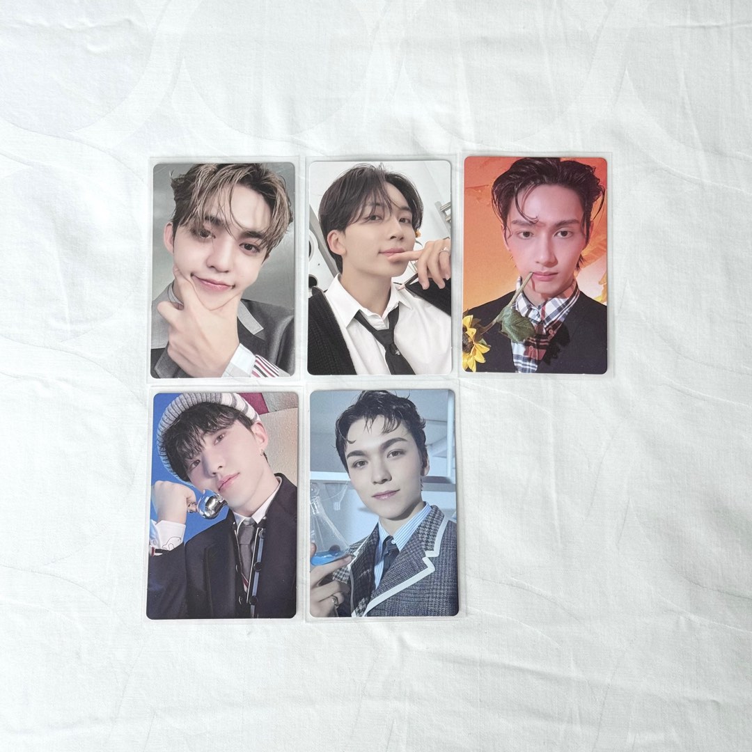 SVT Seventeen The best album photocards SCOUPS JEONGHAN JUN HOSHI ...