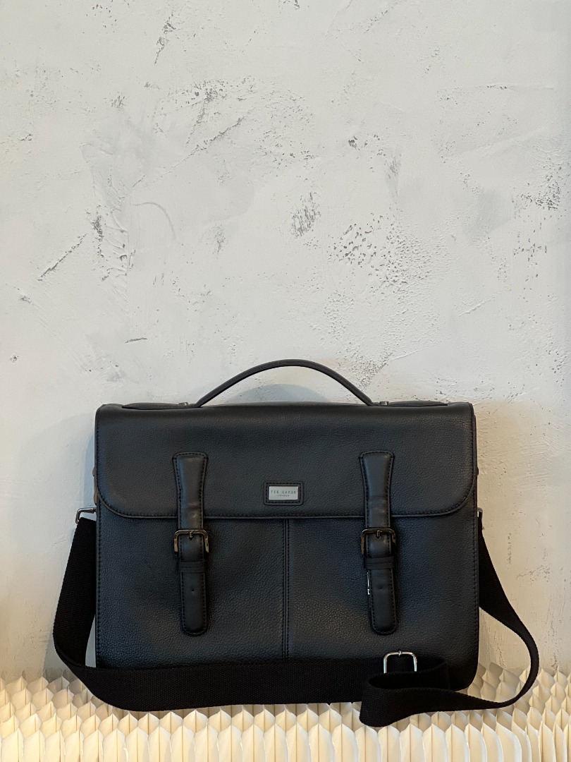 Ted Baker Men Briefcase, Luxury, Bags & Wallets on Carousell