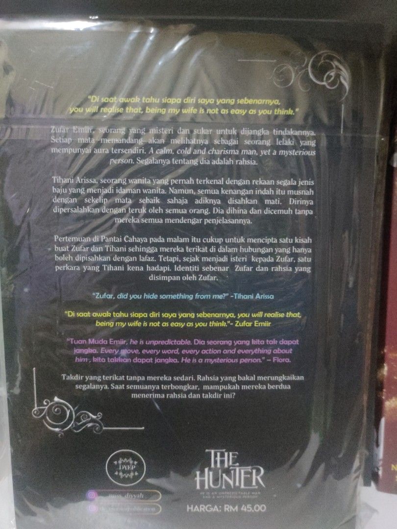 THE HUNTER - MISS DIYYAH, Hobbies & Toys, Books & Magazines, Storybooks on Carousell