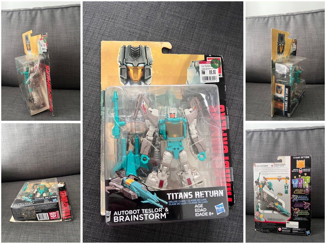 (TF09) Transformers Titans Return Deluxe Class Twinferno & Daburu ...
