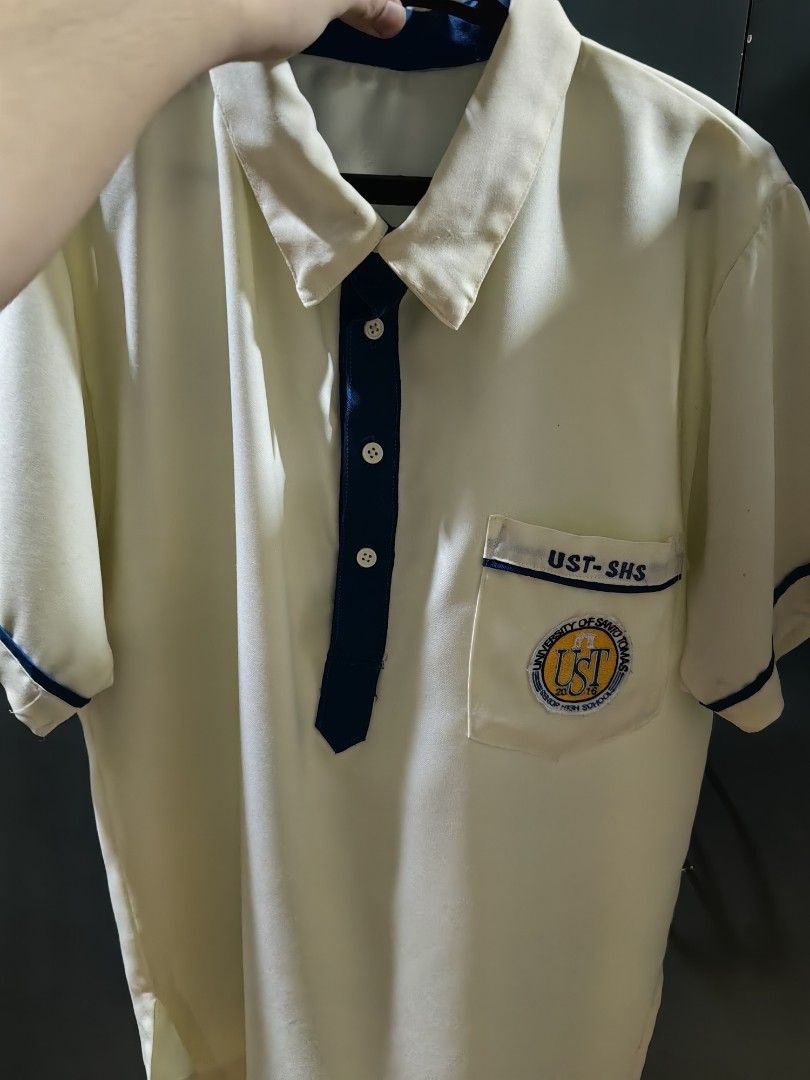 UST SHS Men's Uniform, Men's Fashion, Tops & Sets, Formal Shirts on ...