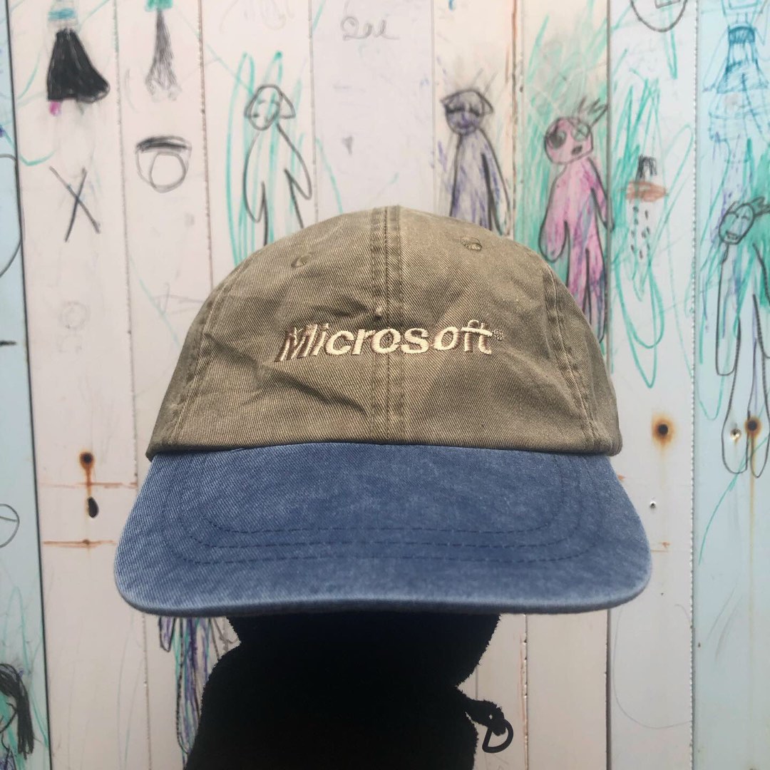 Vintage Microsoft, Men's Fashion, Watches & Accessories, Cap & Hats on ...