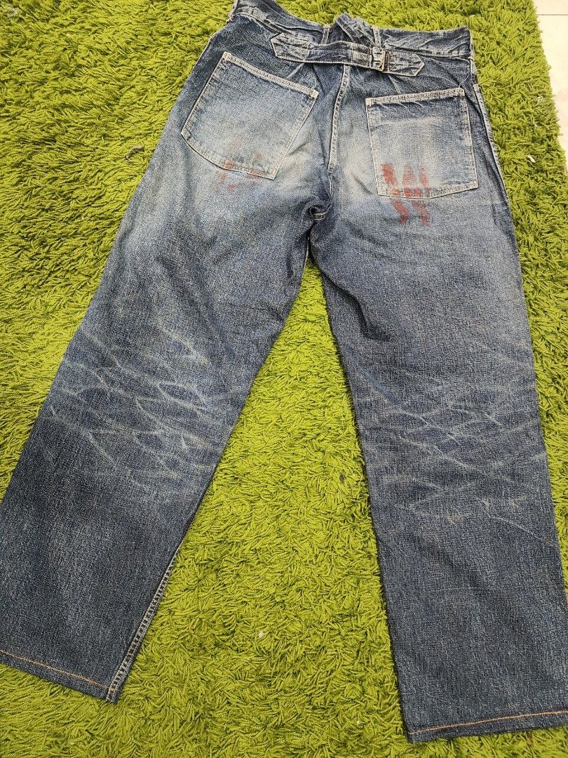 WAREHOUSE US ARMY WW2 Denim repro, Men's Fashion, Bottoms, Jeans on ...