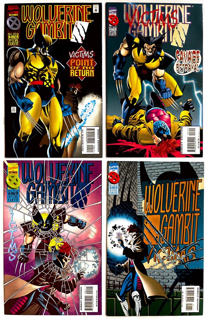 Wolverine / Gambit (4 Issues), Everything Else, Others on Carousell