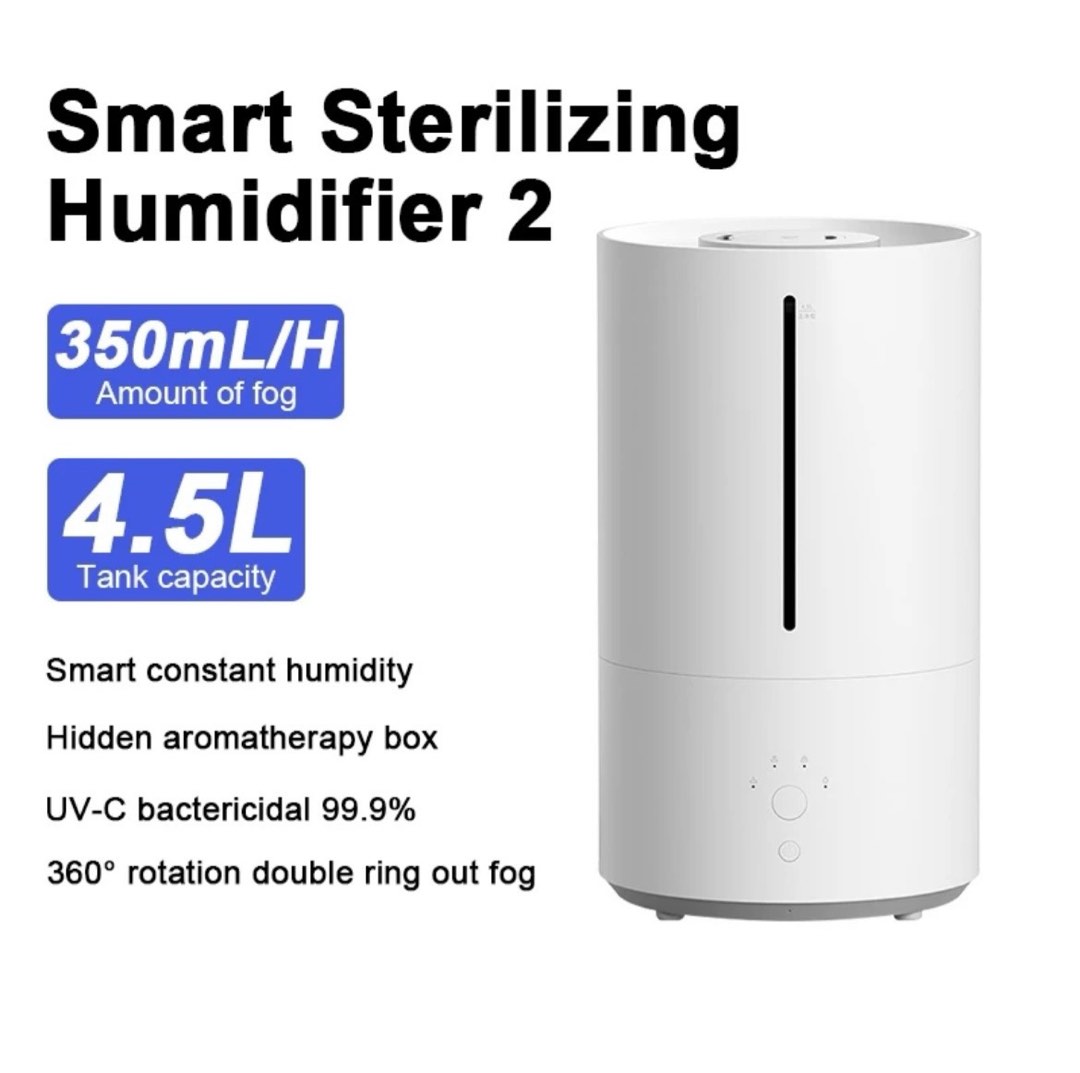 Xiaomi Smart Anti Bacterial Humidifier 4.5L, TV & Home Appliances, Air ...
