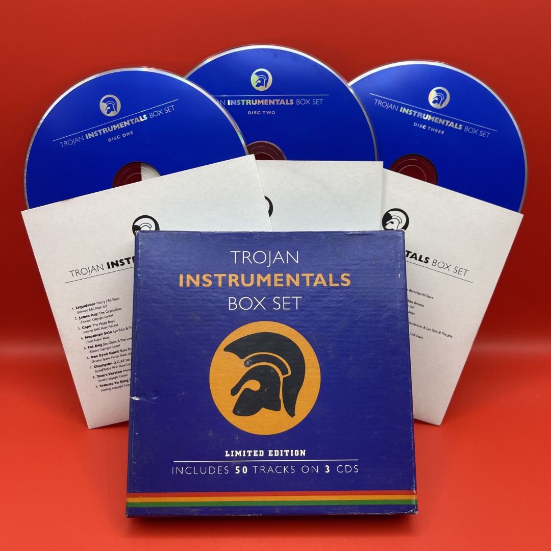 [3xCD BOX SET] TROJAN "Instrumentals" Box Set (1999) - Limited Edition ...