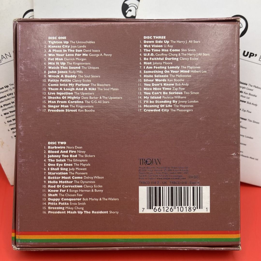 [3xCD BOX SET] TROJAN "Tighten Up" Box Set (2000) - Limited Edition ...