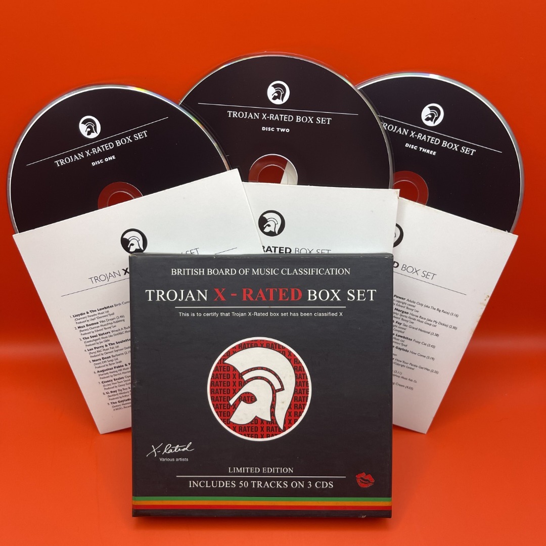 [3xCD BOX SET] TROJAN "X" Rated Box Set (2002) - Limited Edition ...