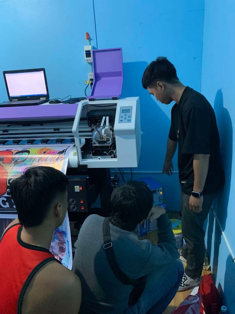 6FT ECO SOLVENT PRINTER FOR TENT SIGNAGE STICKER TARPAULIN, Computers ...