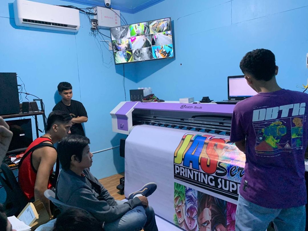 6FT ECO SOLVENT PRINTER FOR TENT SIGNAGE STICKER TARPAULIN, Computers ...