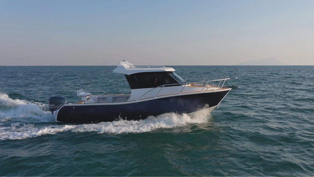 7.5m Cuddy Cabin Fishing Boat High Quality, Sports Equipment, Fishing ...