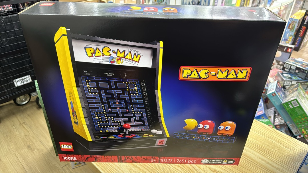全新 Lego 10323 Pac-Man Arcade Pac Man Icons 食鬼遊戲機 吃豆人遊戲機, 興趣及遊戲, 玩具 & 遊戲類 - Carousell