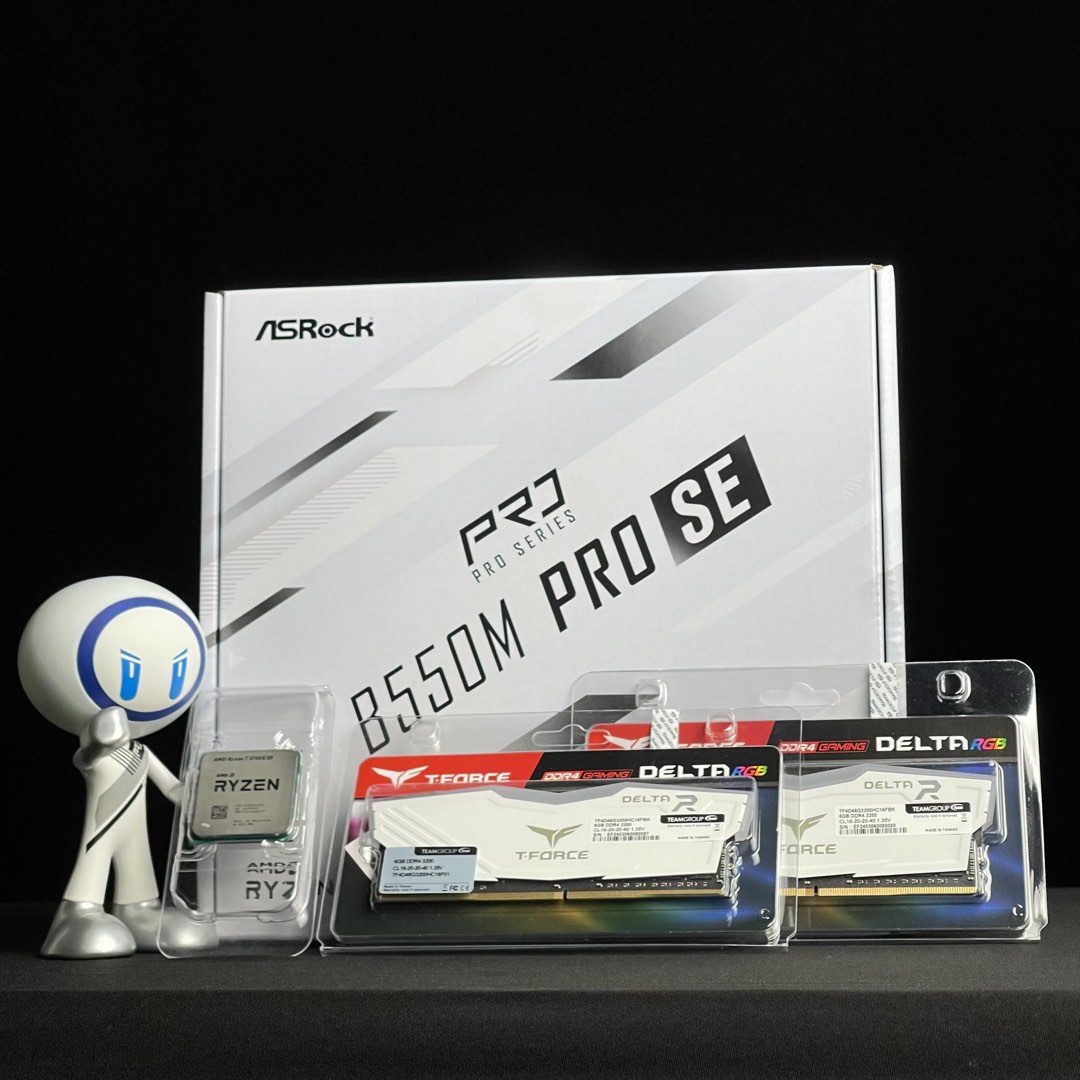 # PCU LEGACY AMD Combo # AMD Ryzen 7 5700X3D / ASRock B550M PRO SE ...