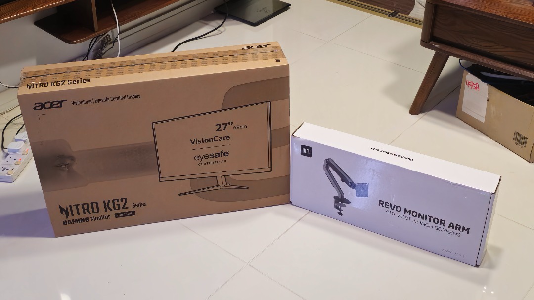 Acer Monitor bundle monitor arm for sale, Computers & Tech, Parts ...