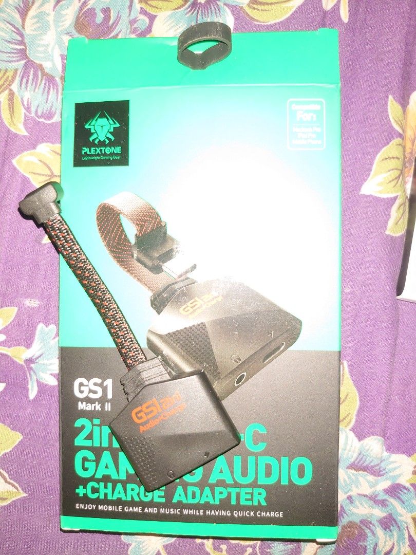 adapter plextone GS1, Video Gaming, Gaming Accessories, Cables ...