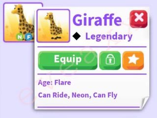 Roblox Adopt Me Neon Fly Ride Elephant NFR Elephant, Video Gaming ...