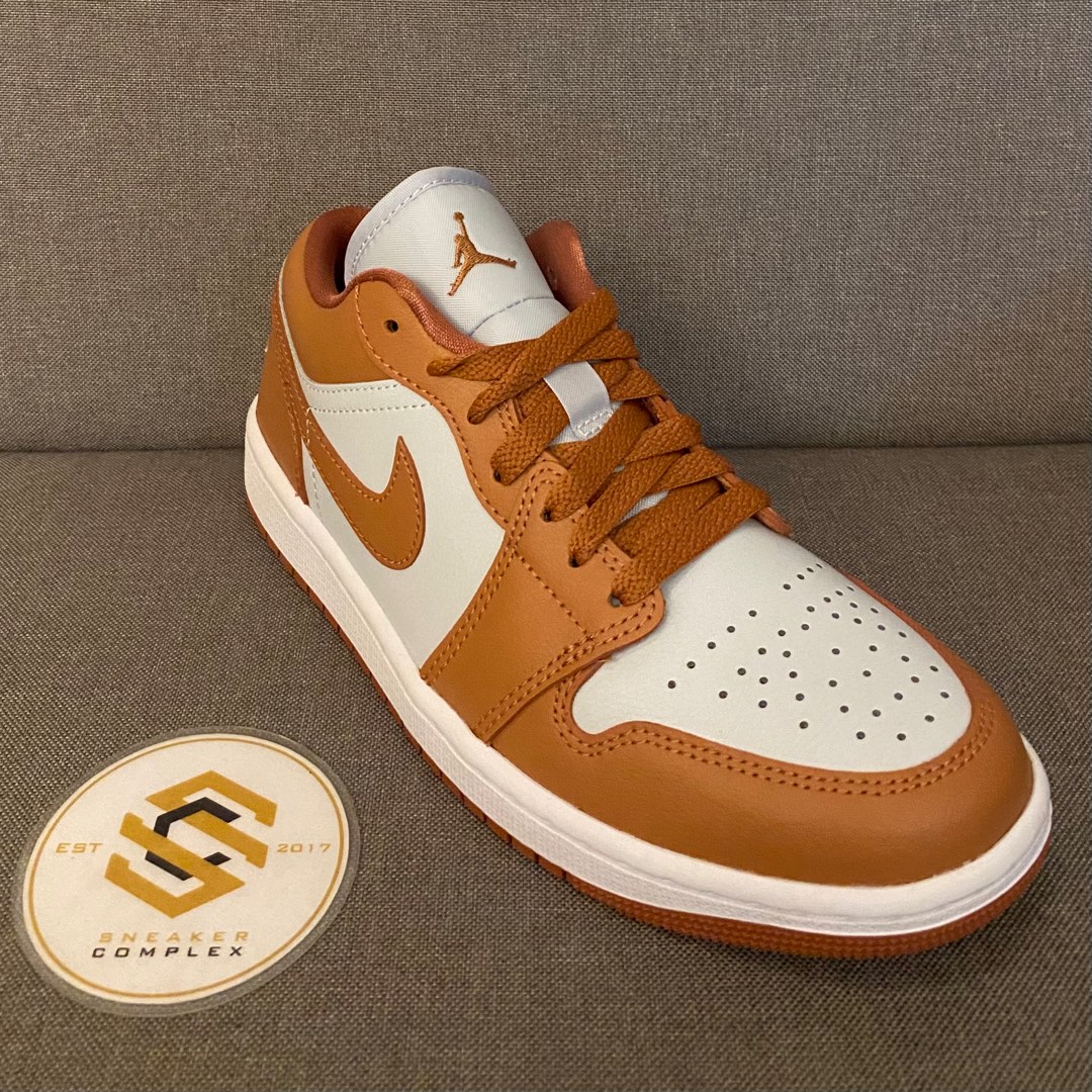 AIR JORDAN 1 LOW PINK SALMON, Women's Fashion, Footwear, Sneakers on ...