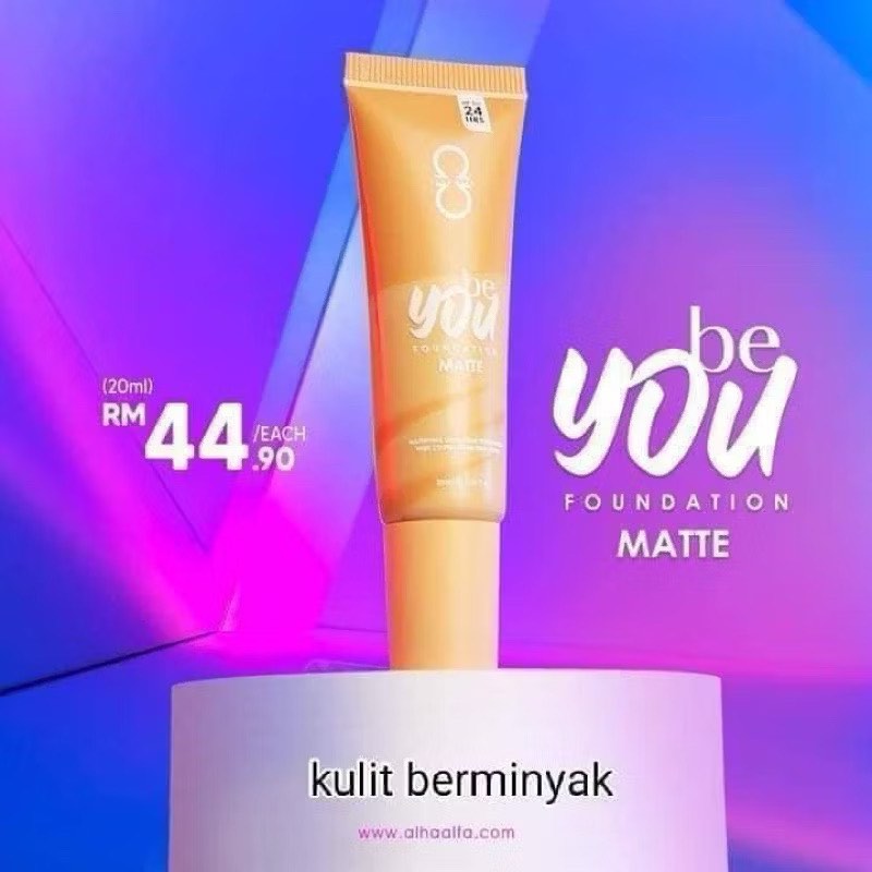 Alha Alfa be you foundation matte code deep (for oily skin) for shading ...