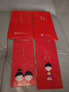 MUI Finance Vintage Ang Pow / Red packet /Sampul Duit Raya, Hobbies ...