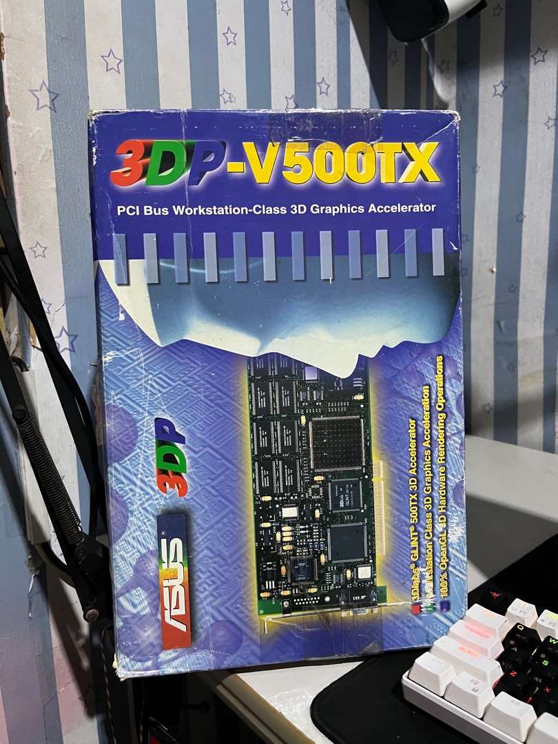 ASUS 3DP-V500TX Graphics Accelerator - Vintage - Old, Computers & Tech ...