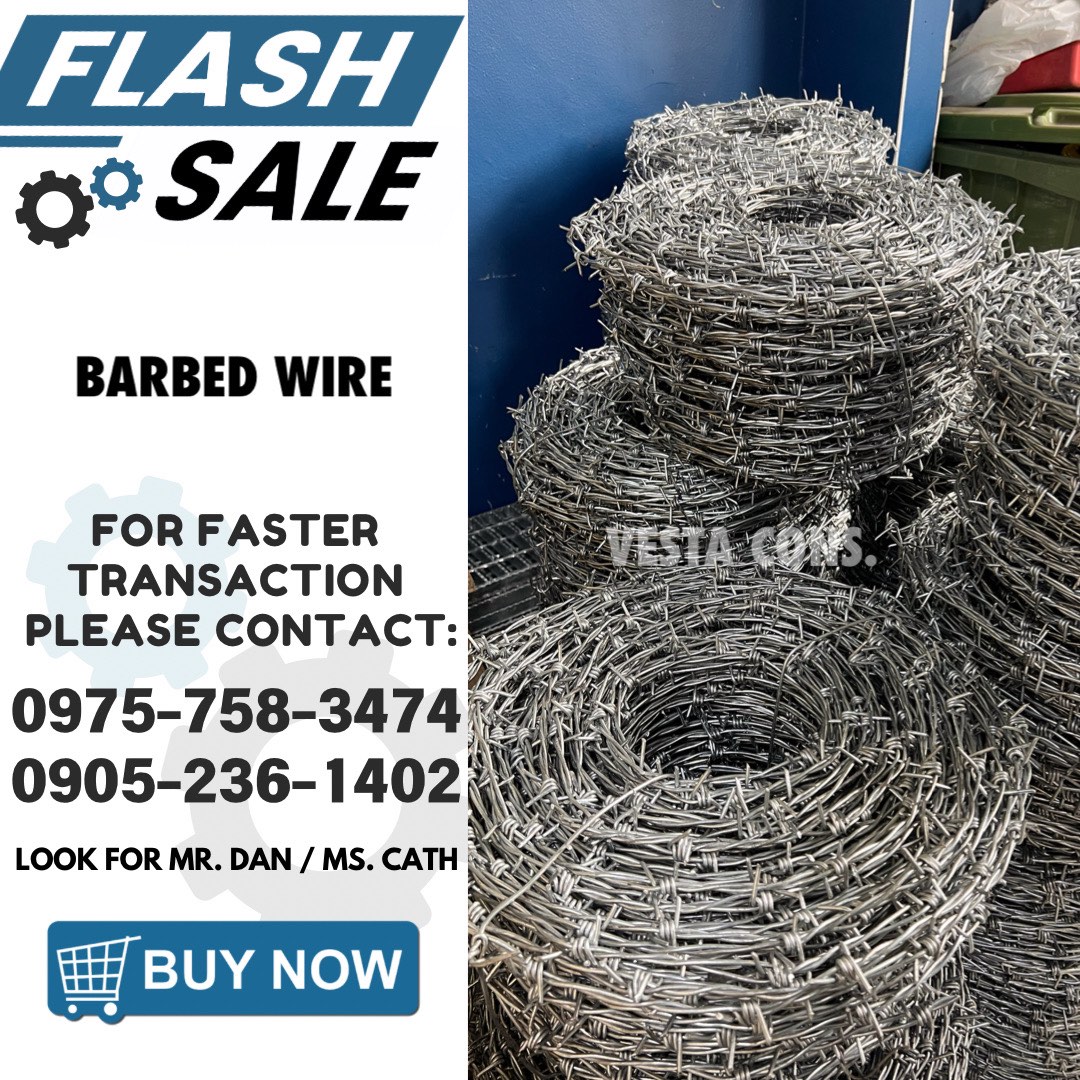 Barbed Wire, Commercial & Industrial, Construction Tools & Equipment on ...