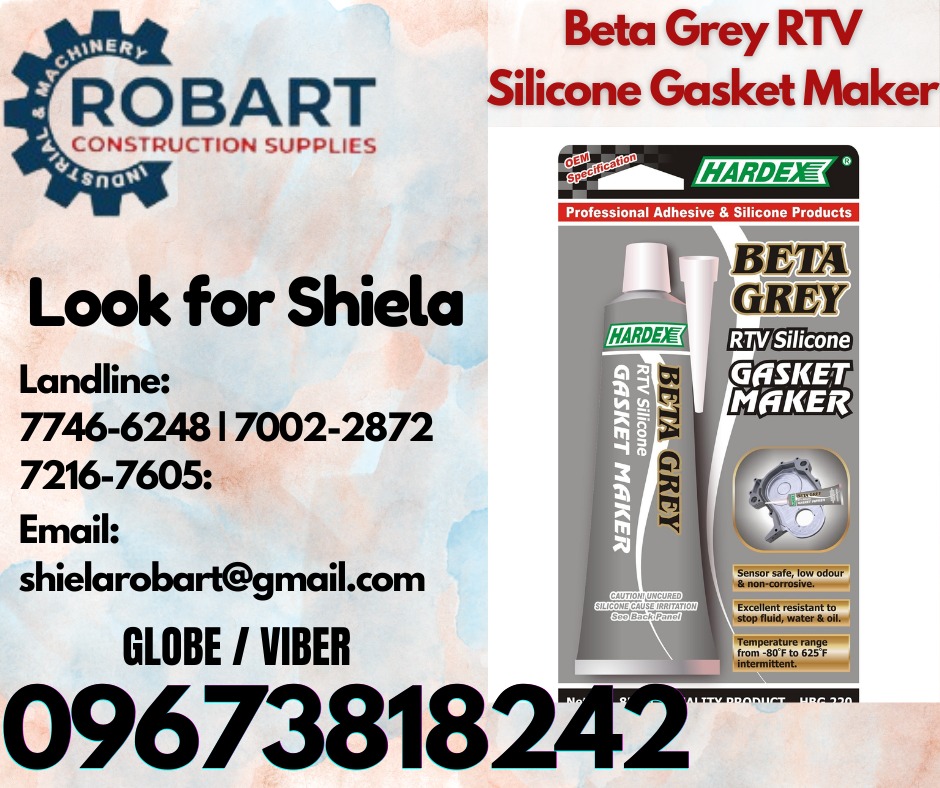 Beta Grey RTV Silicone Gasket Maker, Commercial & Industrial ...