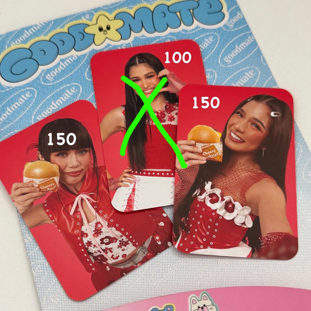bini jollibini photocard aiah jhoanna maloi burger cheek heart, Hobbies ...
