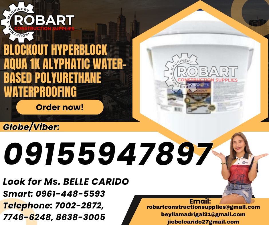 BLOCKOUT HYPERBLOCK AQUA 1k Alyphatic water-based polyurethane ...