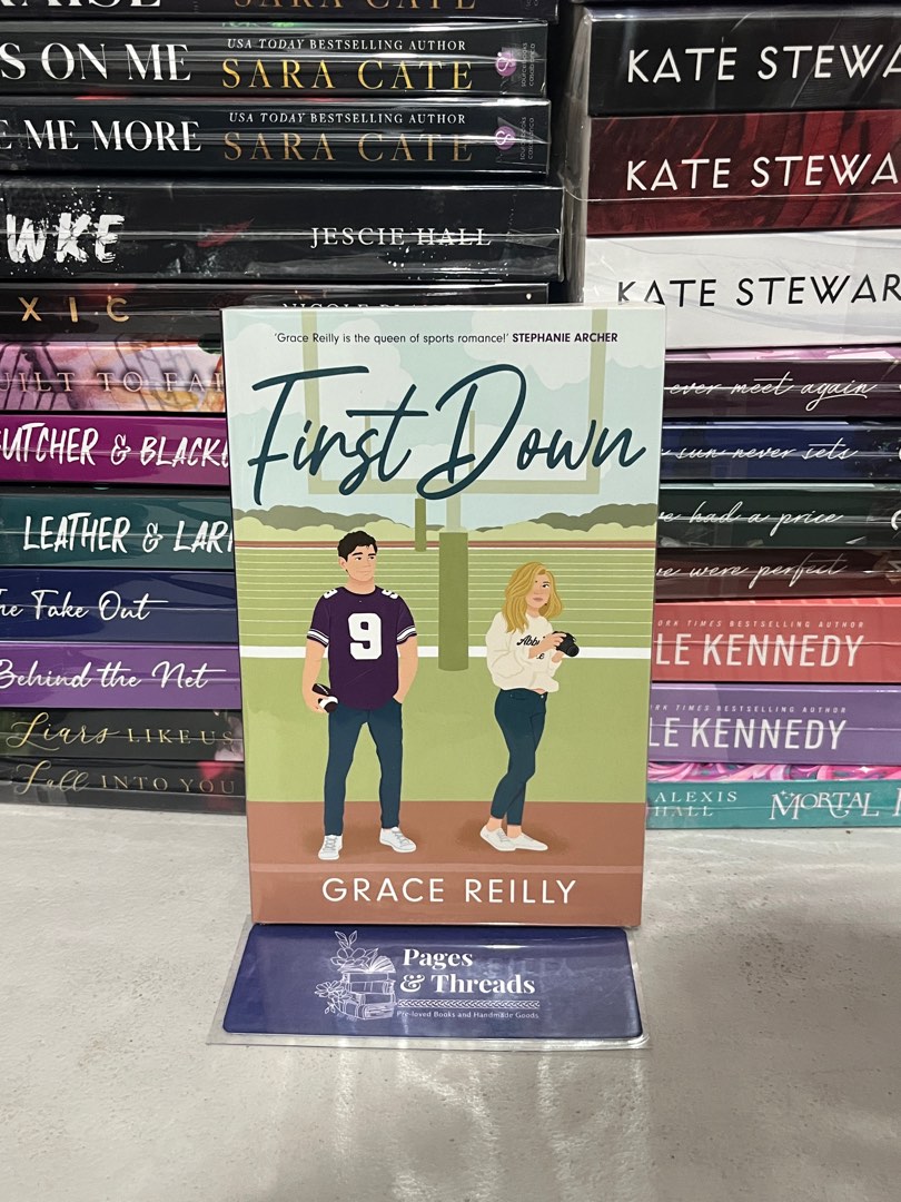 [Brand New - PB] First Down by Grace Reilly, Hobbies & Toys, Books & Magazines, Fiction & Non ...