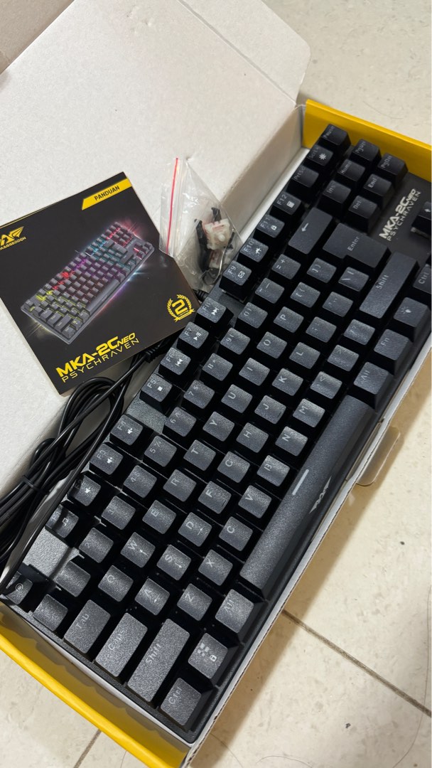 Brand New MKA 2C Neo Psychraven Mechanical Keyboard, Computers & Tech ...