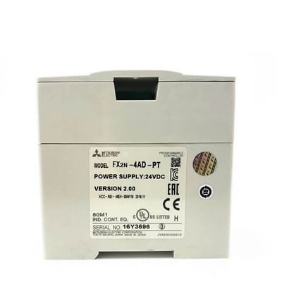 BRAND NEW SEALED Analog Input Module FX2N-4AD FX2N4AD New in Box 12 Bit ...