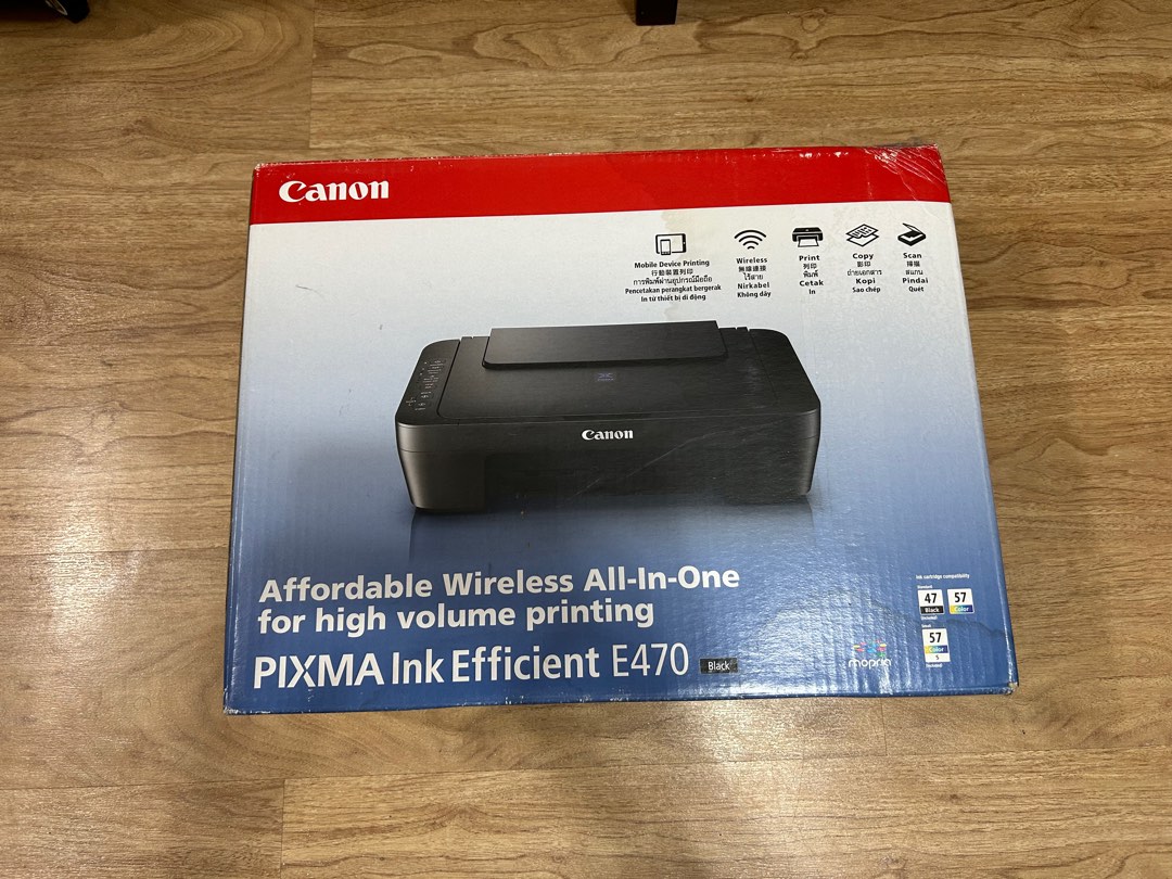 Canon Pixma E470, Computers & Tech, Printers, Scanners & Copiers on ...