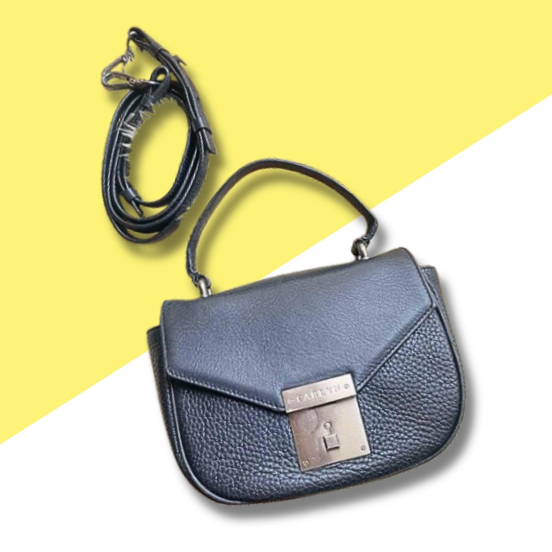 Carlyn Mini 2 way Top handle Sling, Women's Fashion, Bags & Wallets ...