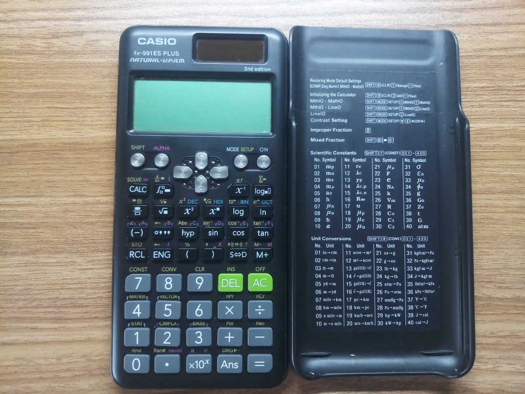 Casio Calculator (fx-991ES), Mobile Phones & Gadgets, Other Gadgets on ...