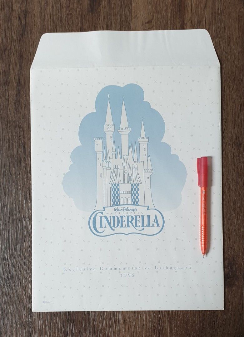 Cinderella paper thin Poster, Hobbies & Toys, Memorabilia ...
