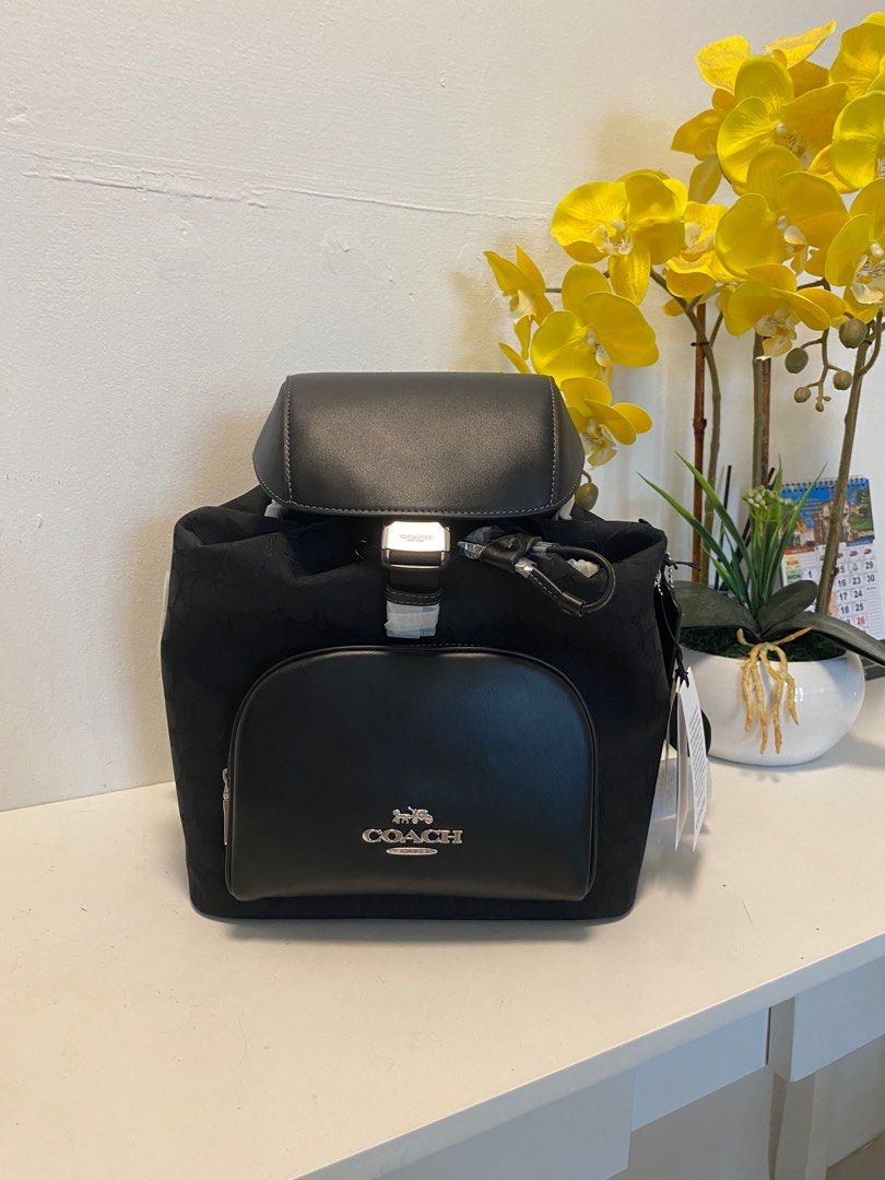 Coach Pace Large Backpack in Signature Jacquard, Luxury, Bags & Wallets ...