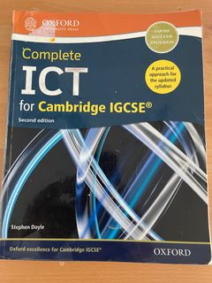 Cambridge IGCSE ICT Student's Book by Paul Clowrey (Second Hand ...