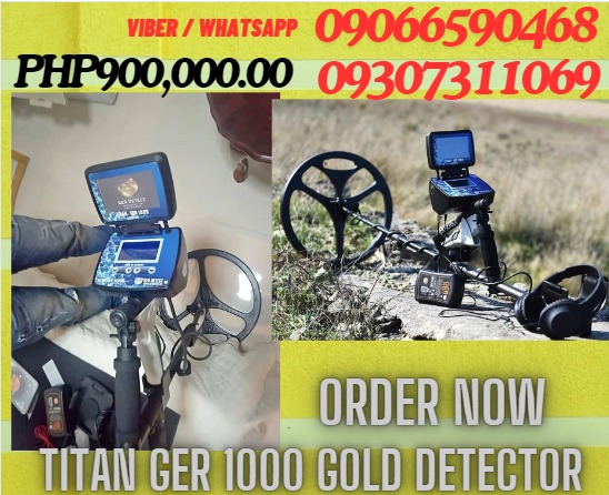 complete package device Titan Ger 1000 UIG GER DETECT Metal and Gold ...