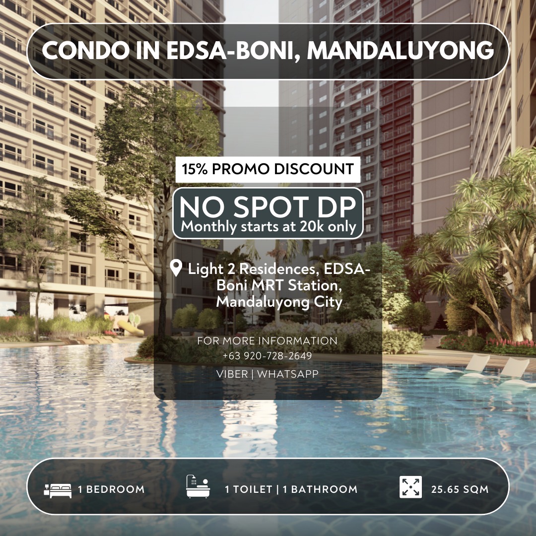 Condo in EDSA-Boni MRT Station, Mandaluyong City, Property, For Sale ...