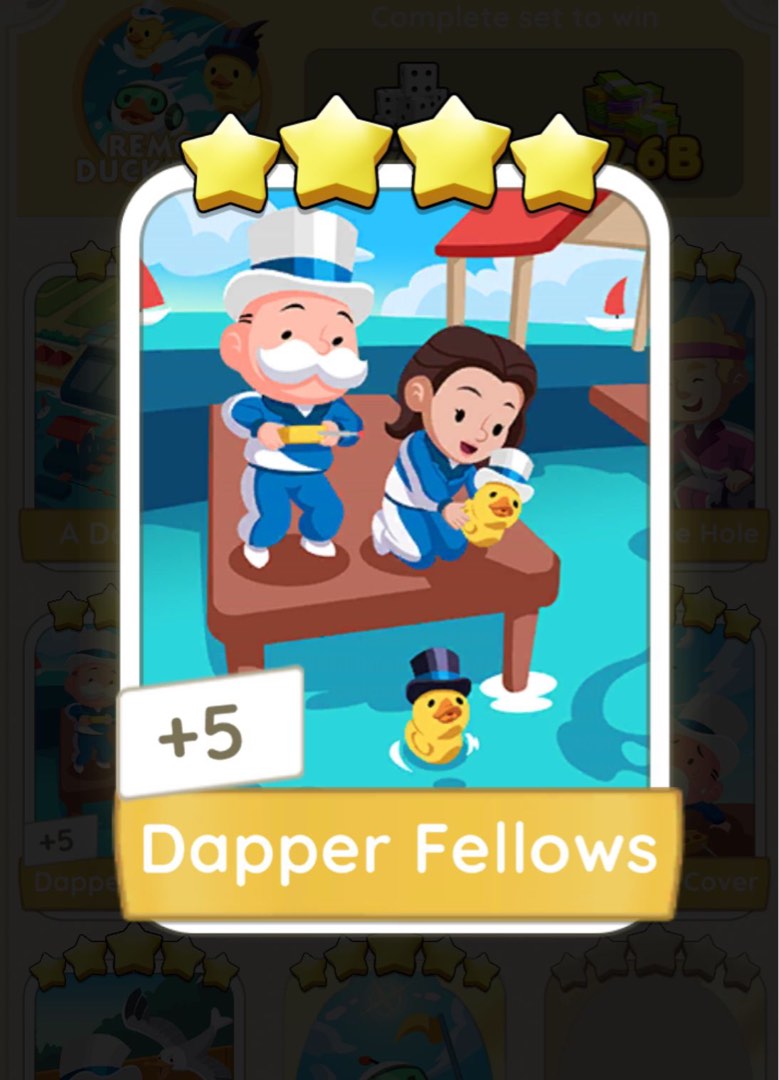 Dapper Fellows monopoly go, Hobbies & Toys, Toys & Games on Carousell